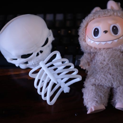 🪖 Skeleton/Skull Helmet for Halloween Cosplay - Labubu Accessories Toys ...