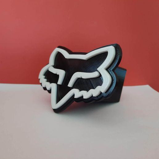 🦊 Tapa Enganche FOX・Archivo STL para Impresión 3D・Cults