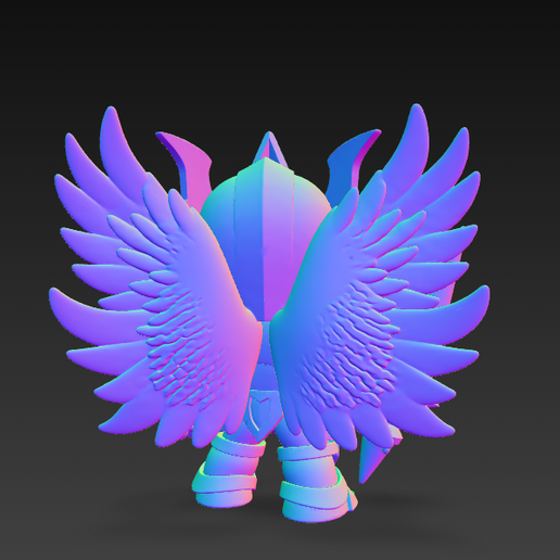 🐉 Gallantmon/Dukemon Pack Digimon tamers・ STL File for 3D printing・Cults