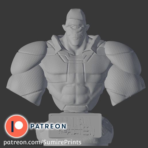 👽 Allen el Busto Alien | Invencible | Altamente Detallado 3D Imprimible ...