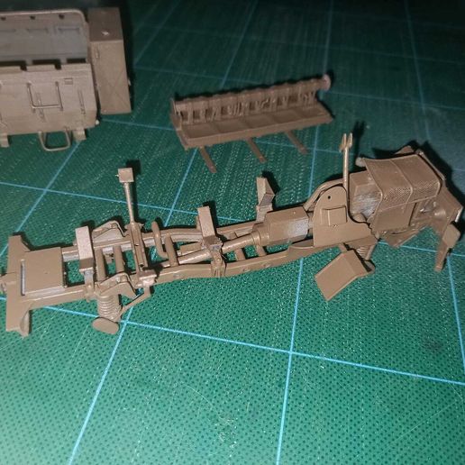 🪖 SANDF BUFFEL MRAP 1/35 SCALE・ STL File for ・Cults
