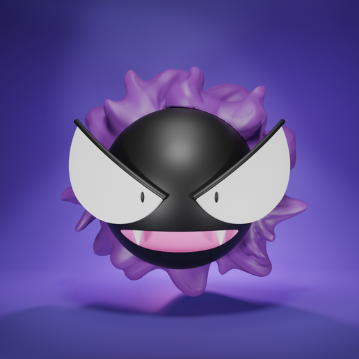 🐉 Gastly - Pokemon・ STL File for 3D printing・Cults