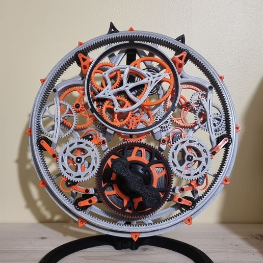 🕰️ Tourbillon Mechanica - Tourbillon Escapement Mechanical Clock・3D ...