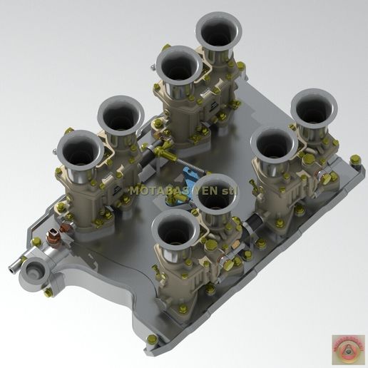 🚙 WEBER IDA for Ford 351w engines - CARBURETOR・ STL File for 3D ...