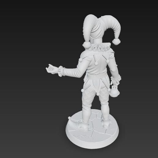 😀 Grinning Fear – 3D Printable Deadly Jester Figure Model・ STL File for ...