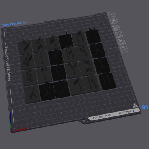 🦭 nordic rune seals・ 3MF File for 3D printing・Cults