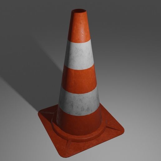 🚦 Traffic Cone 3D Model・ 3D File for 3D printing・Cults