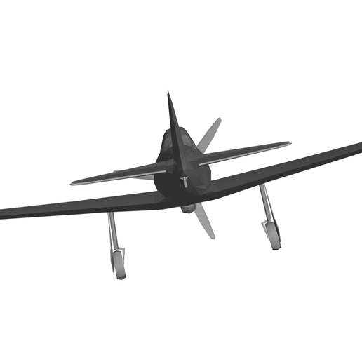 🛩️ Mitsubishi A6M5・ OBJ File for 3D printing・Cults