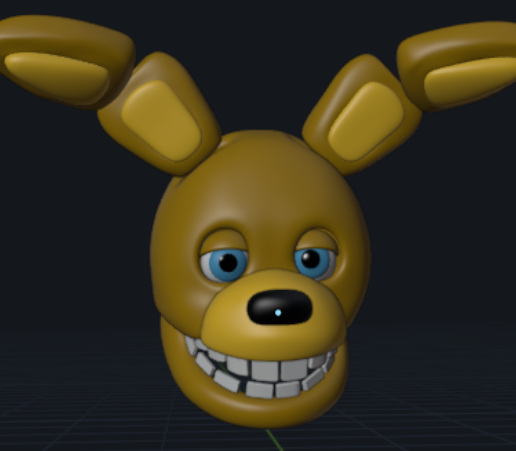 🐇 Past Yellow Rabbit 3d printable mask・ STL File for 3D printing・Cults