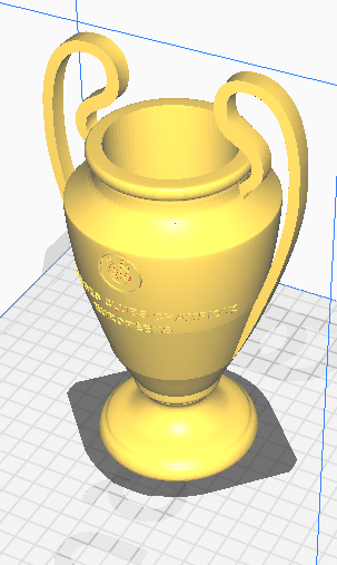⚽ Champions L Cup・ STL File for 3D printing・Cults