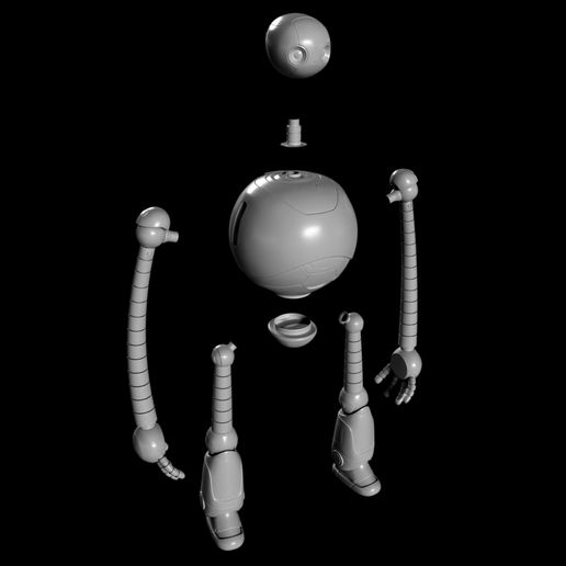 🤖 Roz (The Wild Robot) - ROZZUM Unit 7134・ STL File for 3D printing・Cults