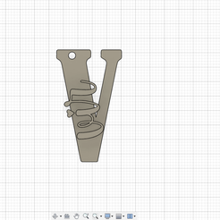 Download 1 3D model from with the v listed by Laflordelavida • 3D ...