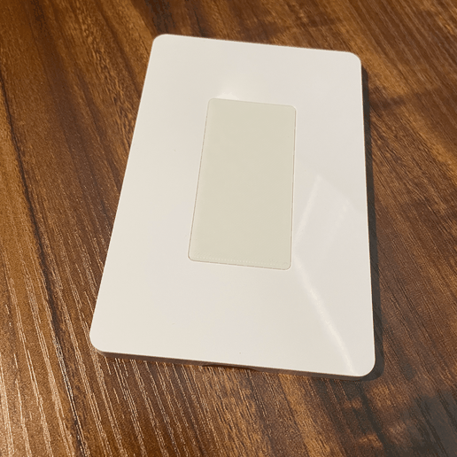 💡 Light Switch Blank Rocker・ STL File for 3D printing・Cults