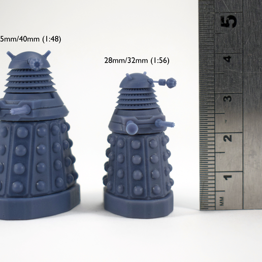 🛰 Paradigm Dalek - 28mm/32mm Miniature・ 3D File for 3D printing・Cults