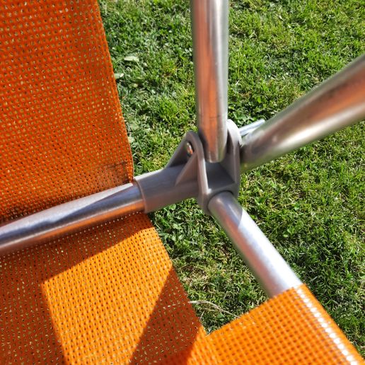 Archivo STL Repuesto reposera 1 posicion (leer descripcion y ver fotos ...