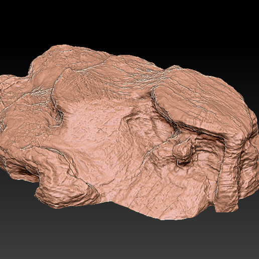 🪨 Terrain scenery - Rock 14・ STL File for 3D printing・Cults