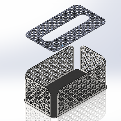 📦 Intricate Geometric Tissue Box Cover | Laser Cut DXF SVG | CNC ...
