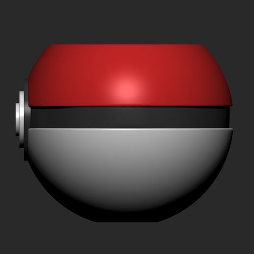 🐉 Pokemon Pokeball Plant Vase・Free STL File for ・Cults