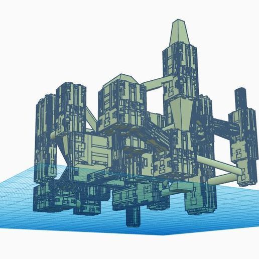 ⭐ Star Trek Borg Unicomplex・ STL File for 3D printing・Cults