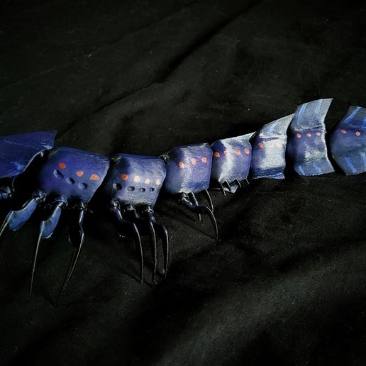 👹 Articulated Shadow Leviathan - Subnautica・ 3MF File for 3D printing・Cults
