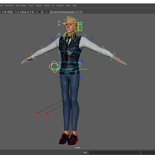 3D file Cartoon Gentleman in Fancy Waistcoat 👨 ・Model to download and ...