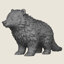 Badger best 3D printing files・301 free models to download・Cults