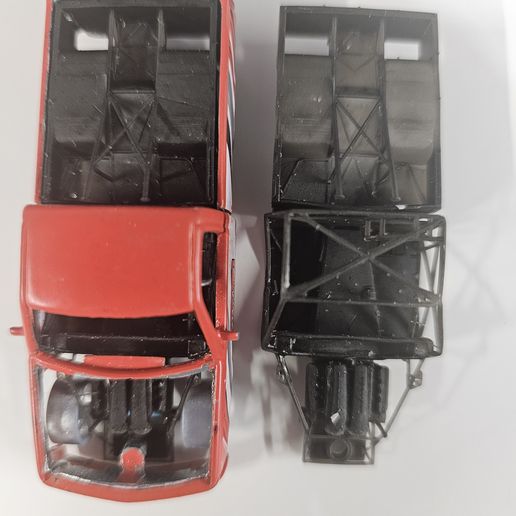 🚙 M2 Chevrolet OBS Drag Chassis・ STL File for 3D printing・Cults