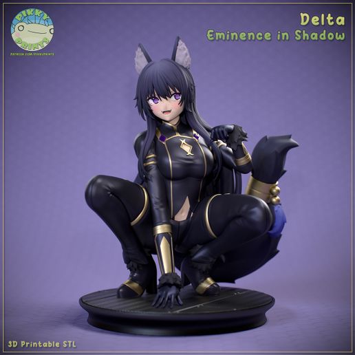 💬 Delta - Eminence in Shadow・ 3D File for 3D printing・Cults