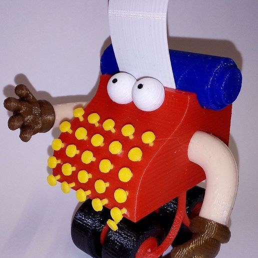 🎨 Typewriter Guy from Sesame St・ 3D File for 3D printing・Cults