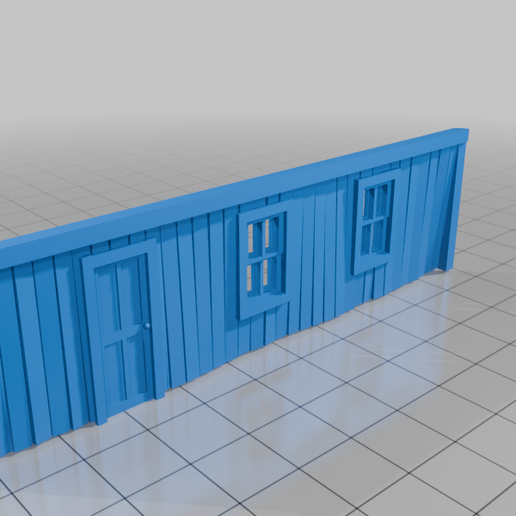 🚆 Dooley's Saloon (HO SCALE)・Free 3D File for ・Cults