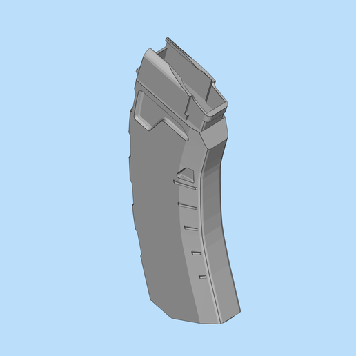 🔫 265 CCL Tactical Extended Magazine Large Magazine 04 Digital 3D Model ...