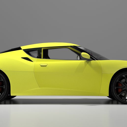 🪷 Lotus Cars Low-poly 3D model・ STL File for 3D printing・Cults