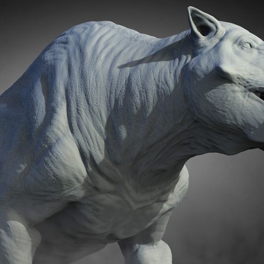 🐖 Daeodon・ STL File for 3D printing・Cults