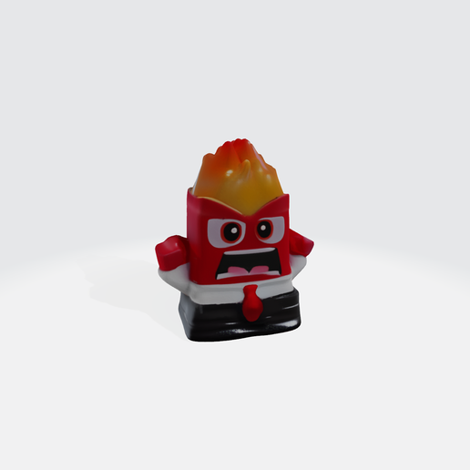 Archivo STL Anger from inside out - 3d printable 😡 ・Diseño para ...