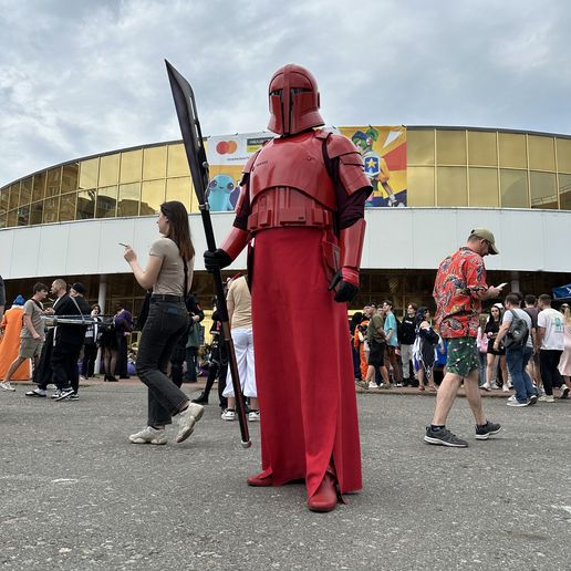 💂 Imperial Praetorian Guard Electro-Halberd – STL Cosplay Weapon ...
