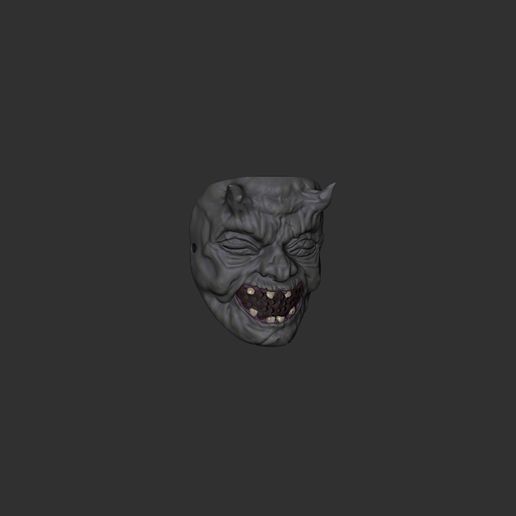 🆓 Noh mask Kojo (oldman) japanes mask FREE・Free STL File for 3D ...