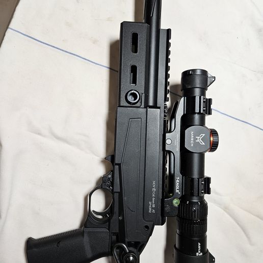 3MF file garde main ssq22 / stock ssq22 🔫 ・3D printer design to ...