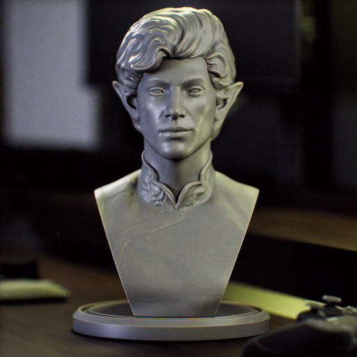 STL file Astarion busto Baldurs gate - ASTARION Bust - Baldur's Gate 3 ...