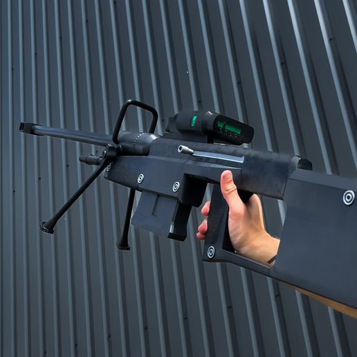🔫 SRS99C-S2 AM Sniper Rifle Halo Combat Evolved Replica Prop・ 3D File ...