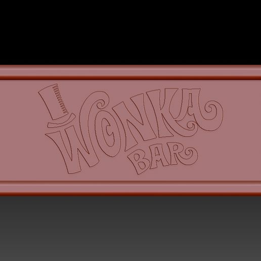 wonka bar printable