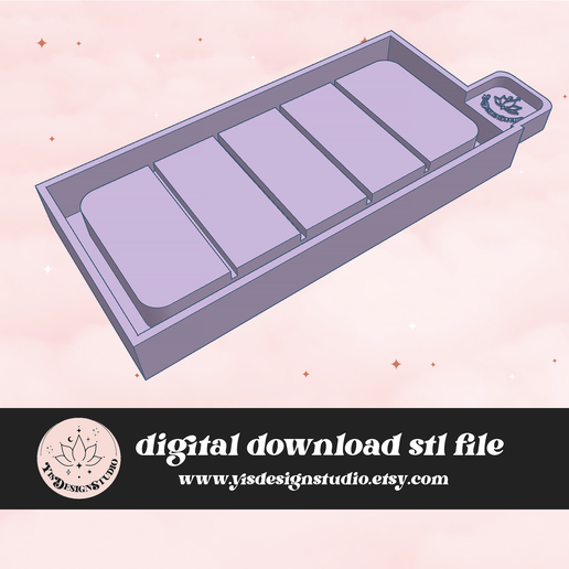 📁 Plain Snap Bar Housing Mold Maker STL File for Freshies, Candles ...