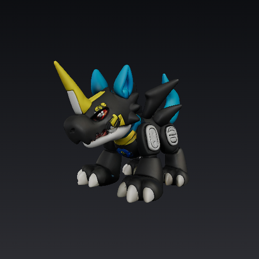 🐉 Lighdramon - digimon・ STL File for 3D printing・Cults
