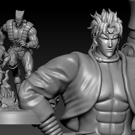🗺️ Dio brando and the World - JOJO Bizarre Adventure - 3d model - 3d ...
