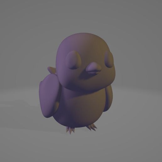 🐦 **Beatrice** - Over The garden Wall bird・ OBJ File for 3D printing・Cults