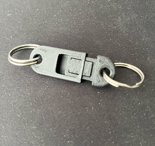 🔑 EDC Key Chain Quick Release・ STL File for 3D printing・Cults