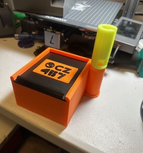 📦 CZ 457 mag box with removable bolt holder・ STL File for 3D printing・Cults