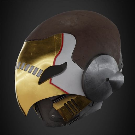🪖 Destiny 2 Celestial Nighthawk Helmet for Cosplay・ STL File for 3D ...