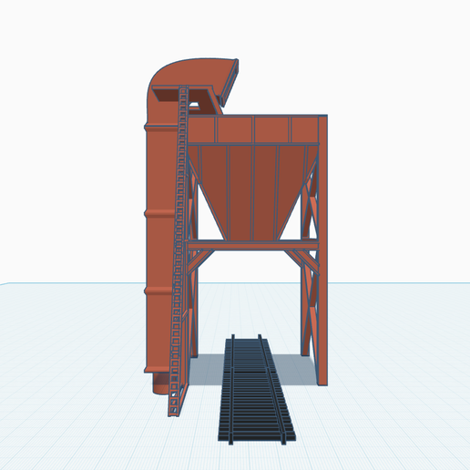 🎲 Ho/OO scale Coal Tower・ STL File for 3D printing・Cults