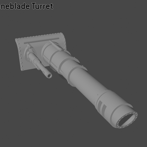 🪖 Eos-Pattern Super Heavy Turret・ 3D File for ・Cults