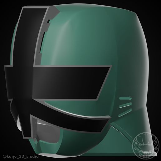 🗡️ GREEN SAMURAI RANGER MEGA AND SHOGUN MODE HELMET - POWER RANGERS ...